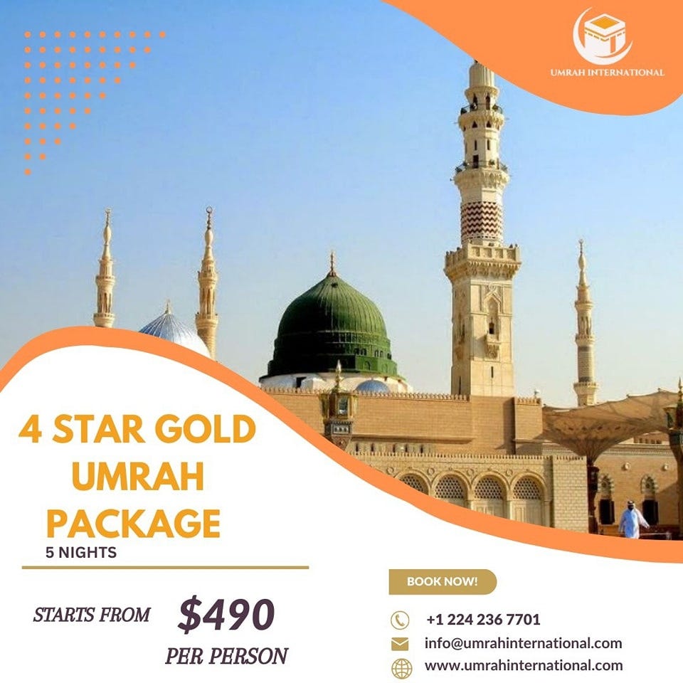 4 Star Deluxe Umrah Packages USA. Introducing 4 Star Deluxe Umrah… | by Umrahinternationalusa ...