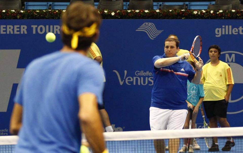 Thirty feet from genius. The queue in the back of the court gets… | by ...