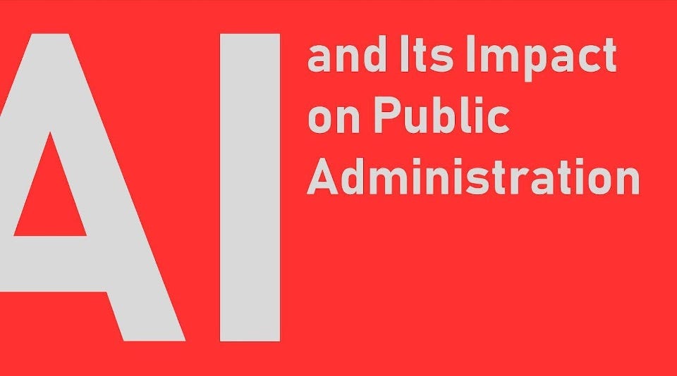 Generative AI and Public Administration | by esteve almirall | Feb ...