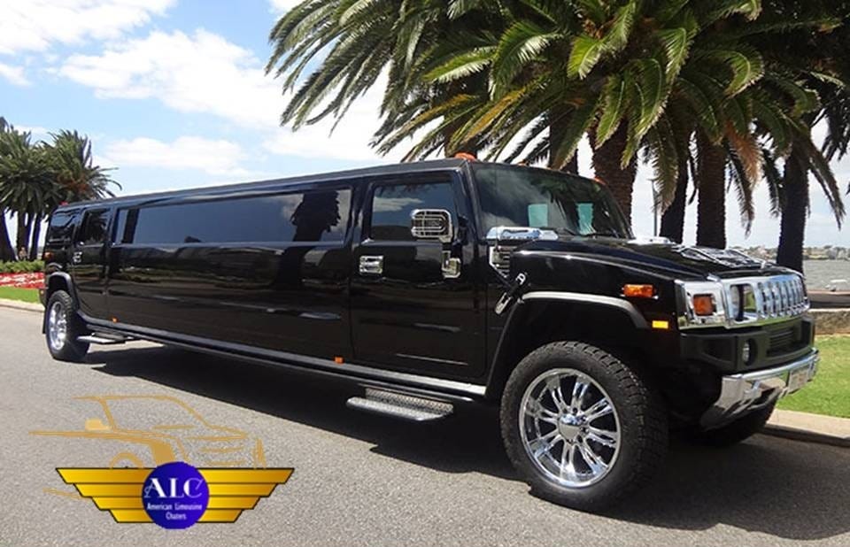 Hummer Limo Outside