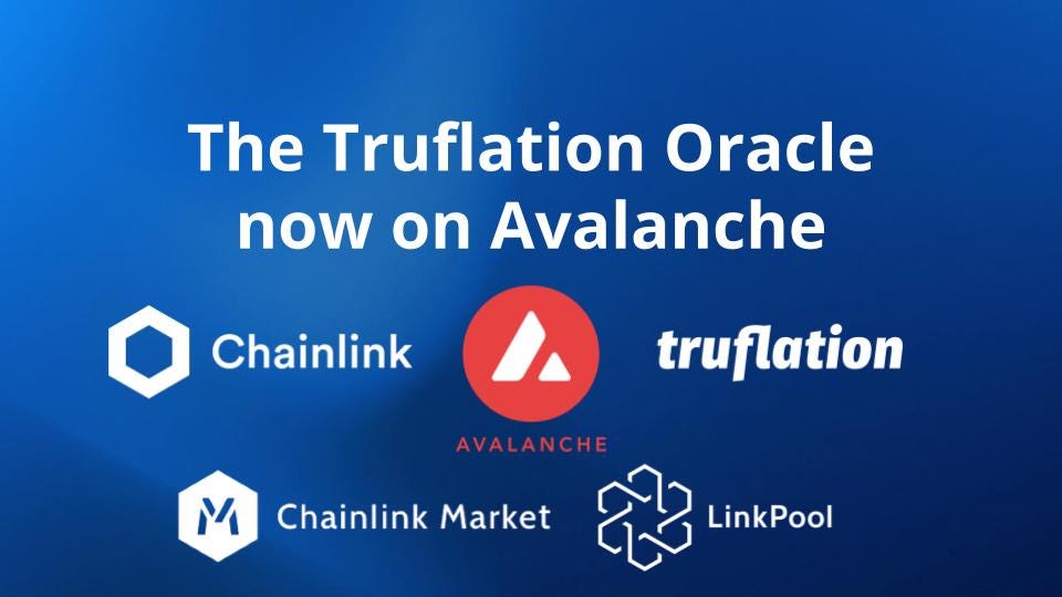 The Truflation index now available to Avalanche smart contracts. | by ...