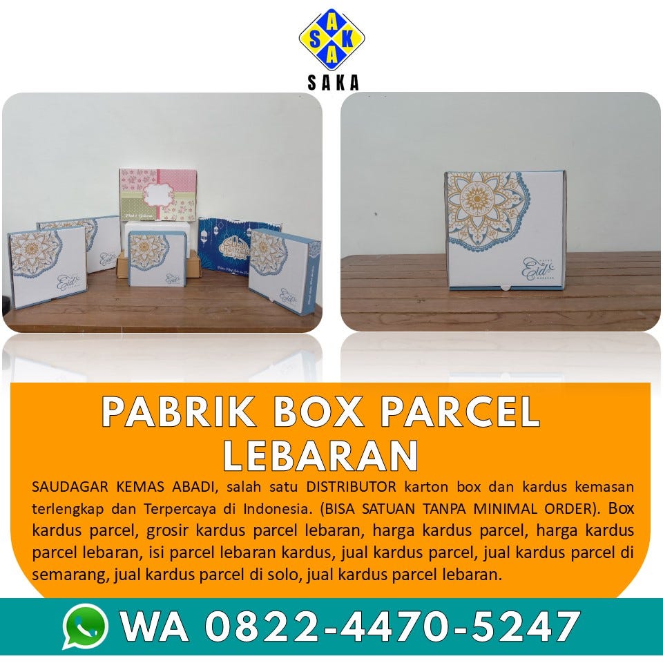 Produsen Box Kardus Parcel, CALL 0822-4470-5247, BISA SATUAN | by ...