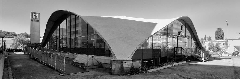 Shell roof Design for the newly built basketball court in New York | by ...