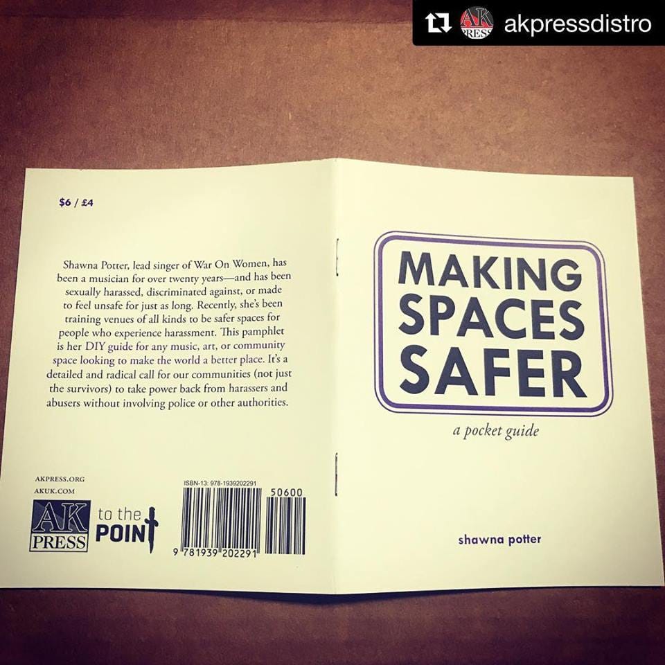 War on Women’s Shawna Potter talks her new book, safer spaces and ...