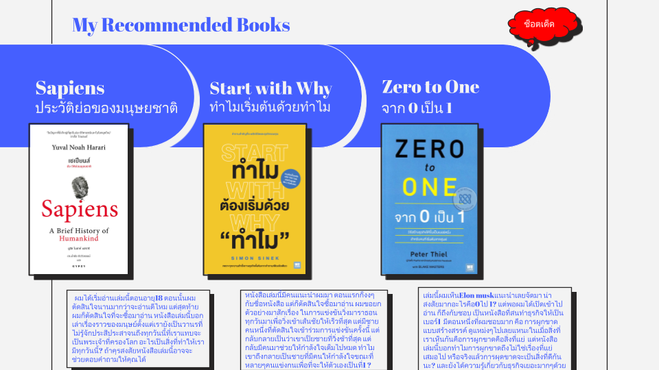 My Recommended Books - @Chanapon1043 - Medium