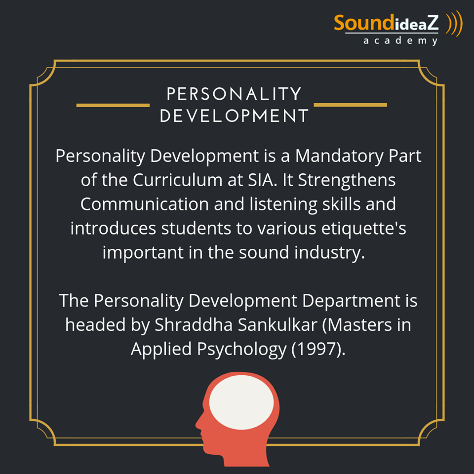 Learn Personality Development Along With Sound Engineering! | by ...