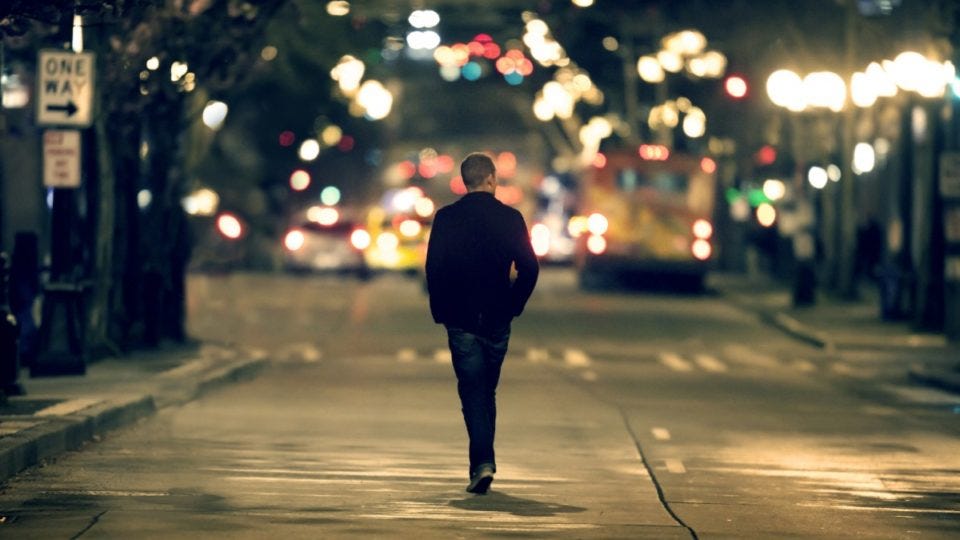 The Stranger and the boy. The Stranger wandered the streets… | by Finn ...