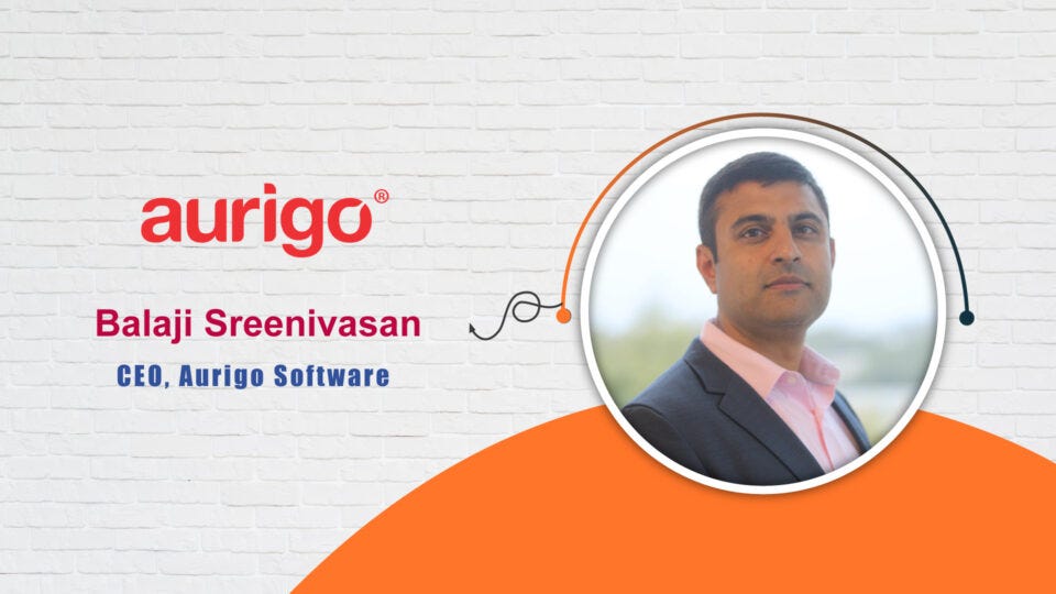 AiTech Interview with Balaji Sreenivasan, CEO, Aurigo Software | by ...
