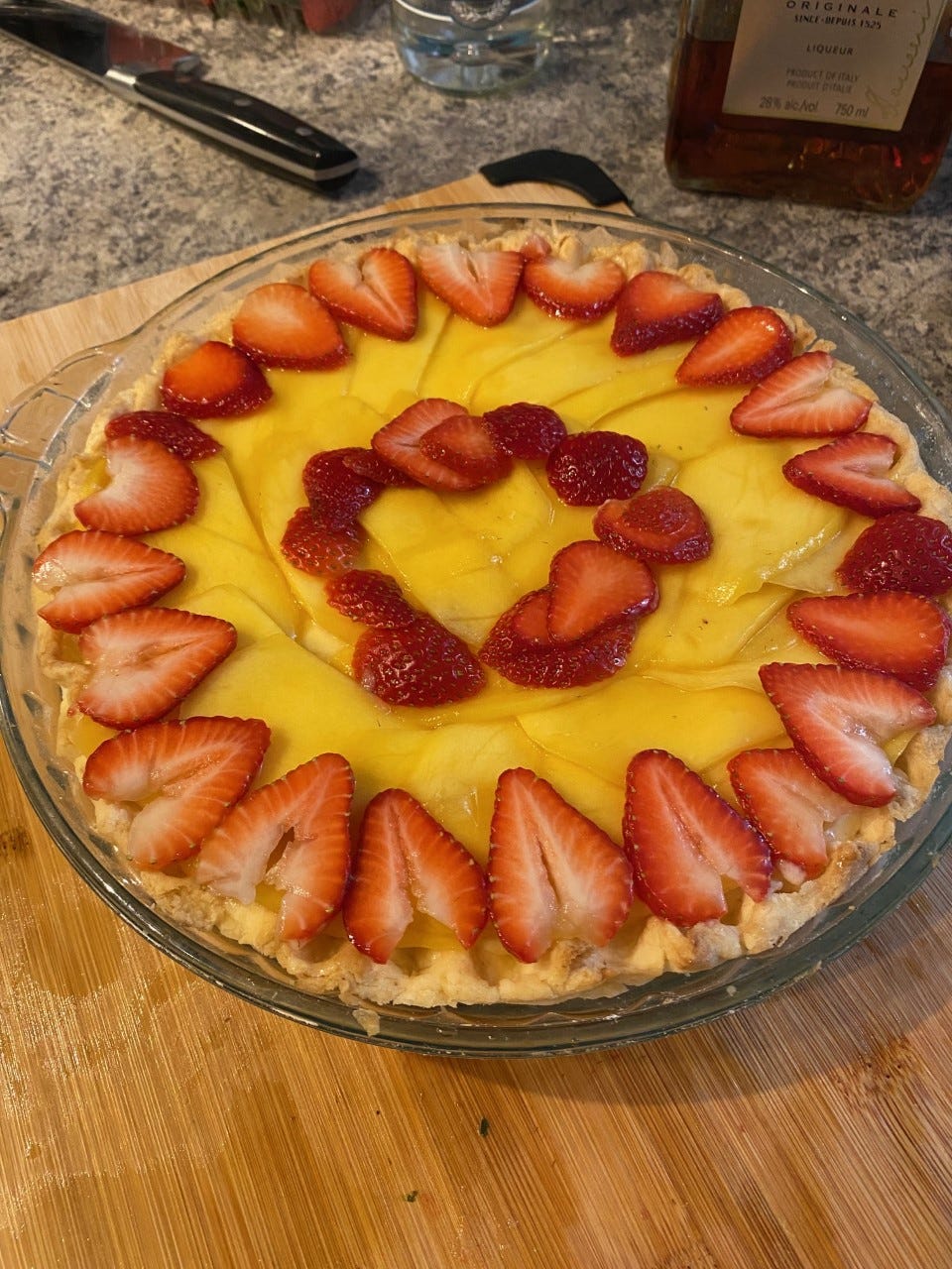 Mango & Strawberry topped Lime Custard Tart | by Arpad Nagy | Kitchen ...