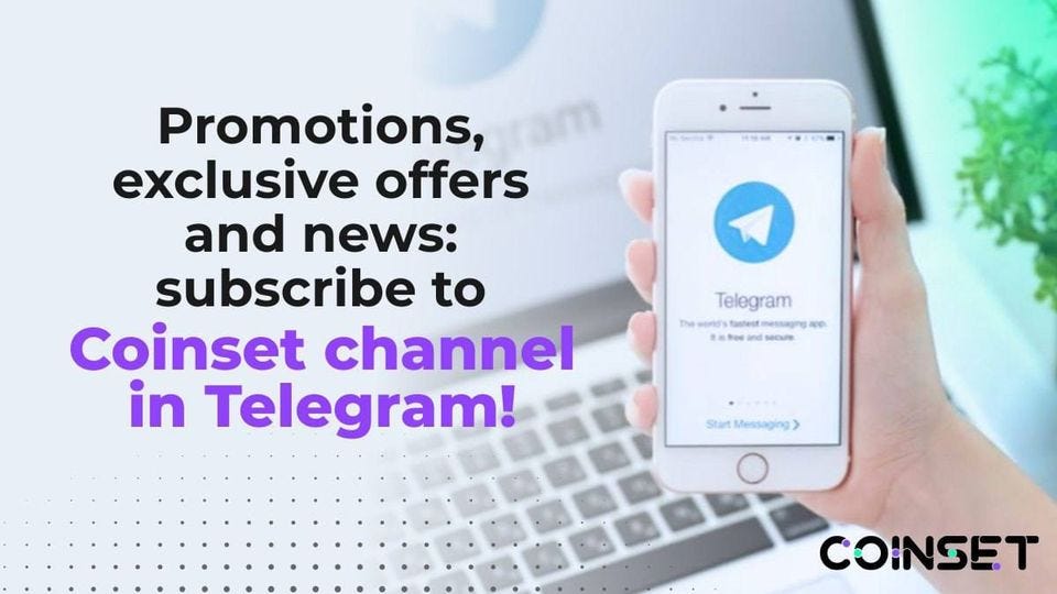 📢 Promotions, exclusive offers and news: subscribe to the Coinset ...