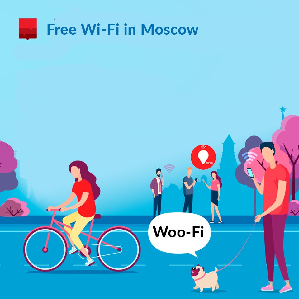 #Moscow has a free public wi-fi. | by Smart City Moscow | Smart City ...