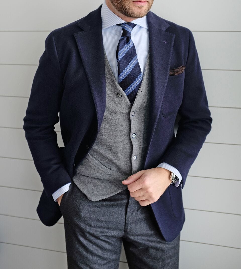 Navy Mens Suit. Beckett & Robb provide the varieties of… | by ...