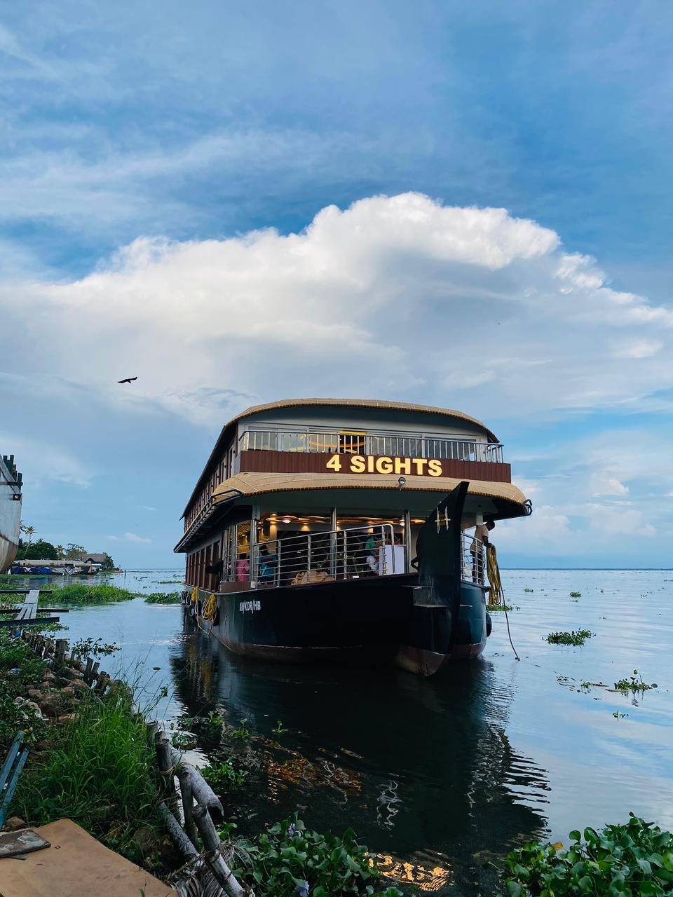 Exploring the Serene Backwaters: The Houseboats of Kollam | by ...