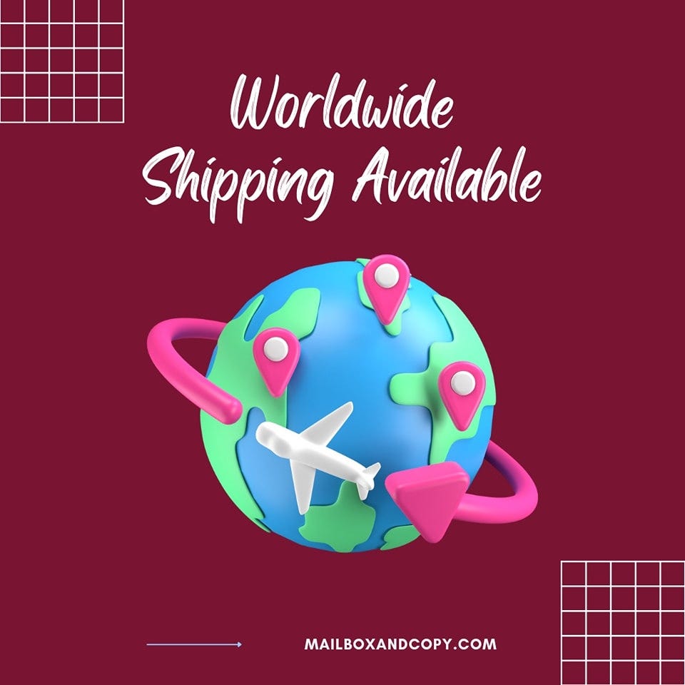 Worldwide Shipping- Mailbox and Copy Center - Mailboxandcopy - Medium