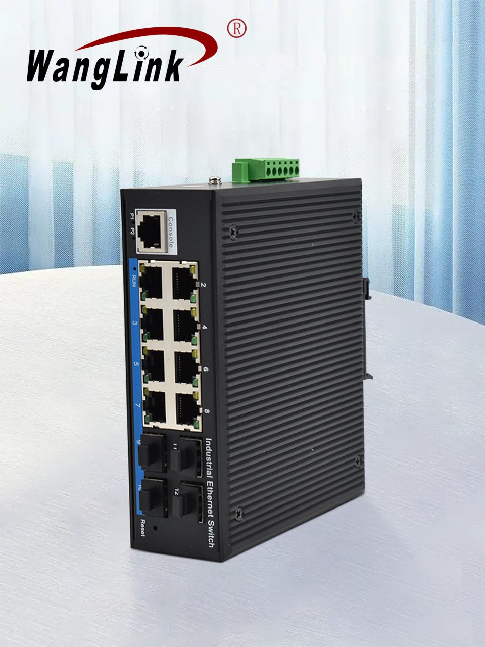 WOR-SG804MP Industrial ethernet switch with manage function din ... WOR-SG804MP Industrial ethernet switch with manage function din ...