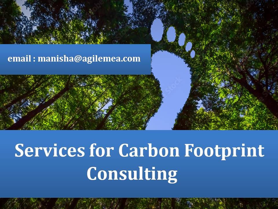 Services for Carbon Footprint Consulting | by Agileadvisor | Medium
