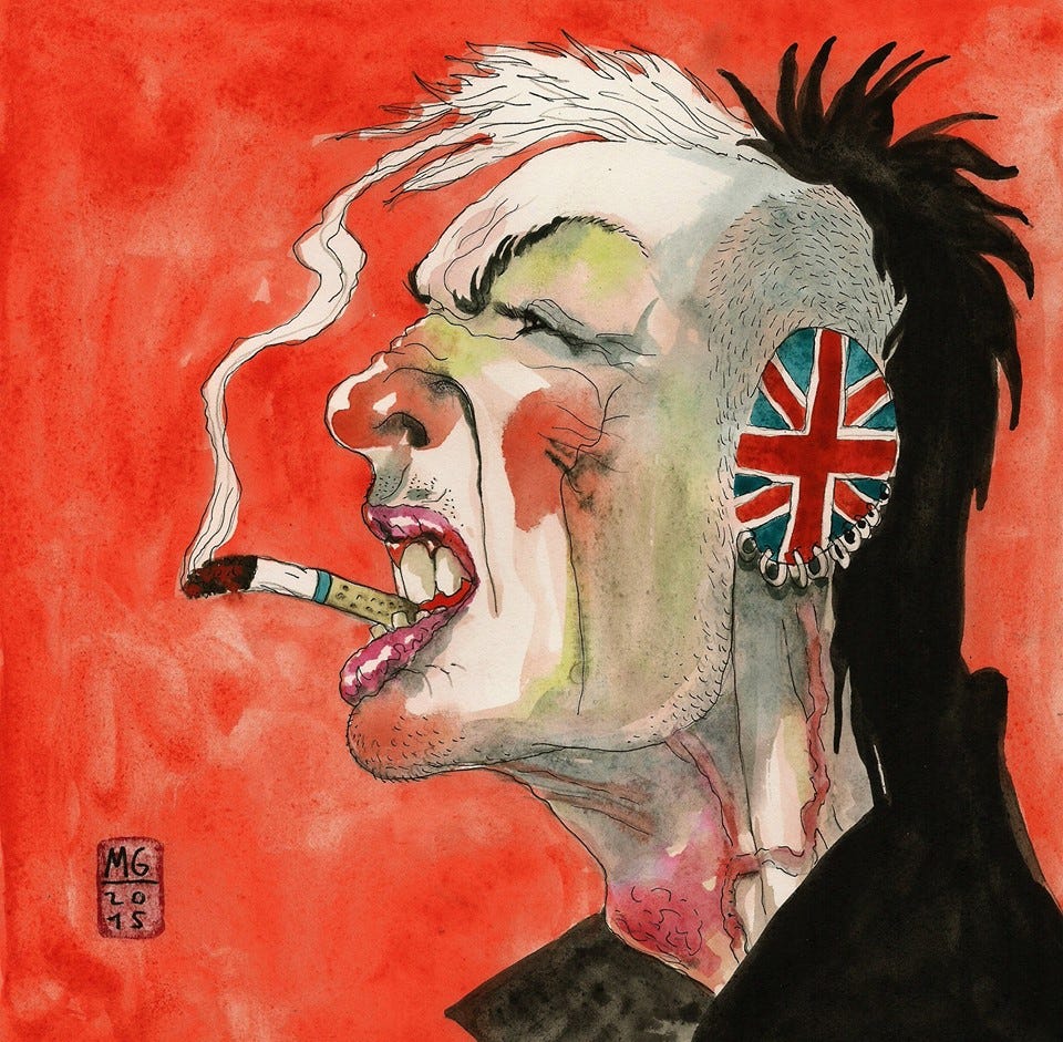 QUE VIVA EL PUNK. Quasi vent’anni. Basette e ciuffo e… | by Osel ...
