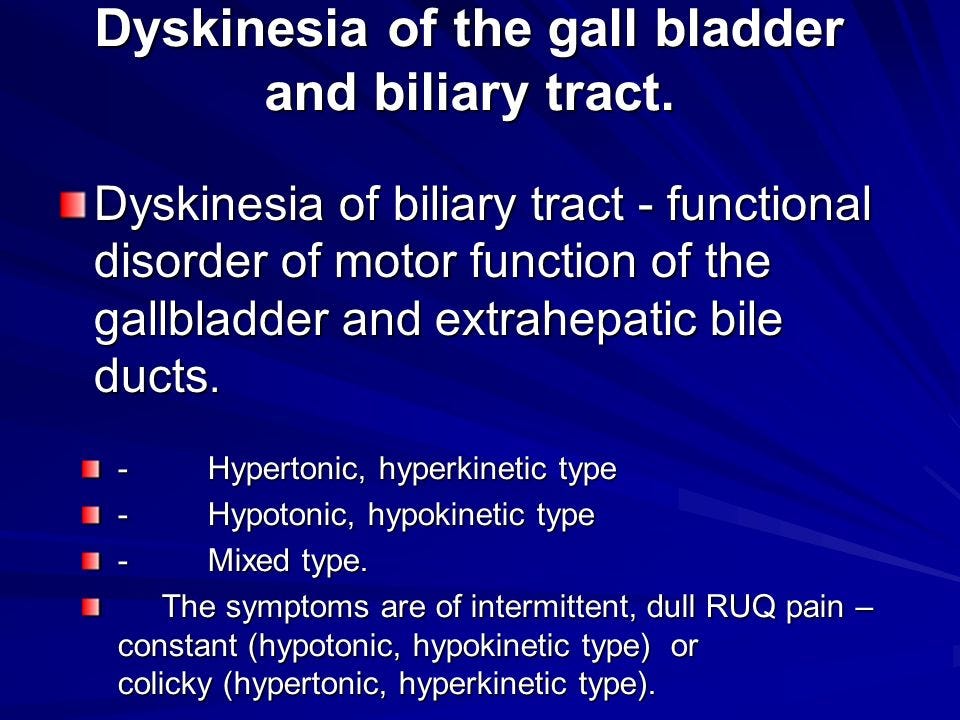 Biliary Dyskinesia: Naturopathic and Homeopathic Treatment - Victor Țan ...