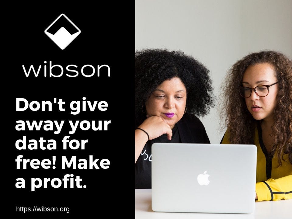 Looking for the right data marketplace? Wibson is the best solution ...
