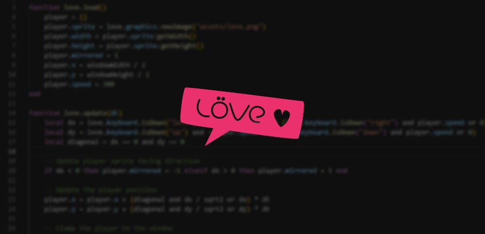 Introduction to LÖVE Game Engine | by Cédric Ricci | Aug, 2021 | Medium ...