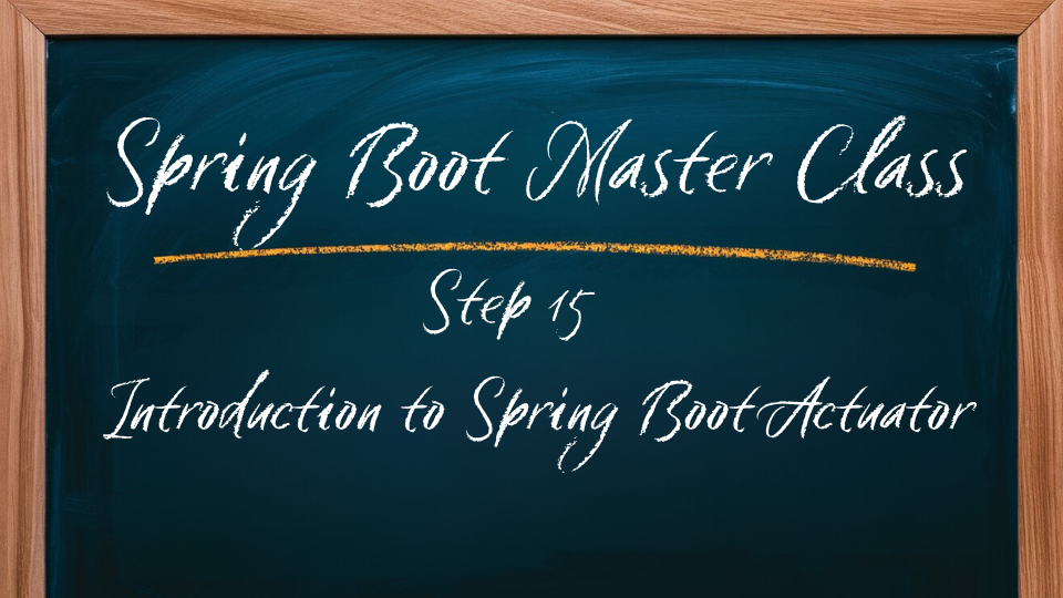 Mastering Spring Boot: Step 15 — Introduction to Spring Boot Actuator | by aneesh kumar | Level ...