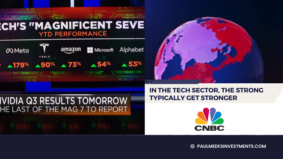 In The Tech Sector, The Strong Typically Get Stronger - CNBC Interview ...