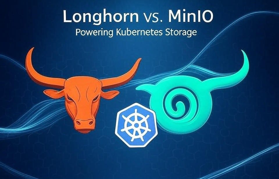 Kubernetes Storage: Longhorn vs. MinIO | by Ahmedatiia | Medium