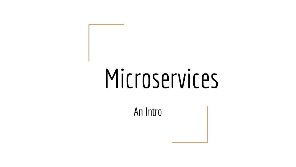 Microservices — An Overview - Devsena Mishra - Medium