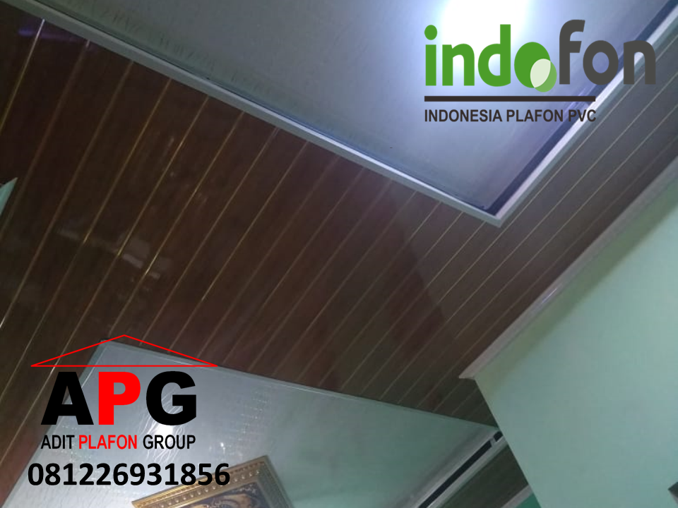 PASANG PLAFON PVC SHUNDA/INDOFON GYPSUM GRC DI KEDUNGBANTENG TEGAL JAWA ...