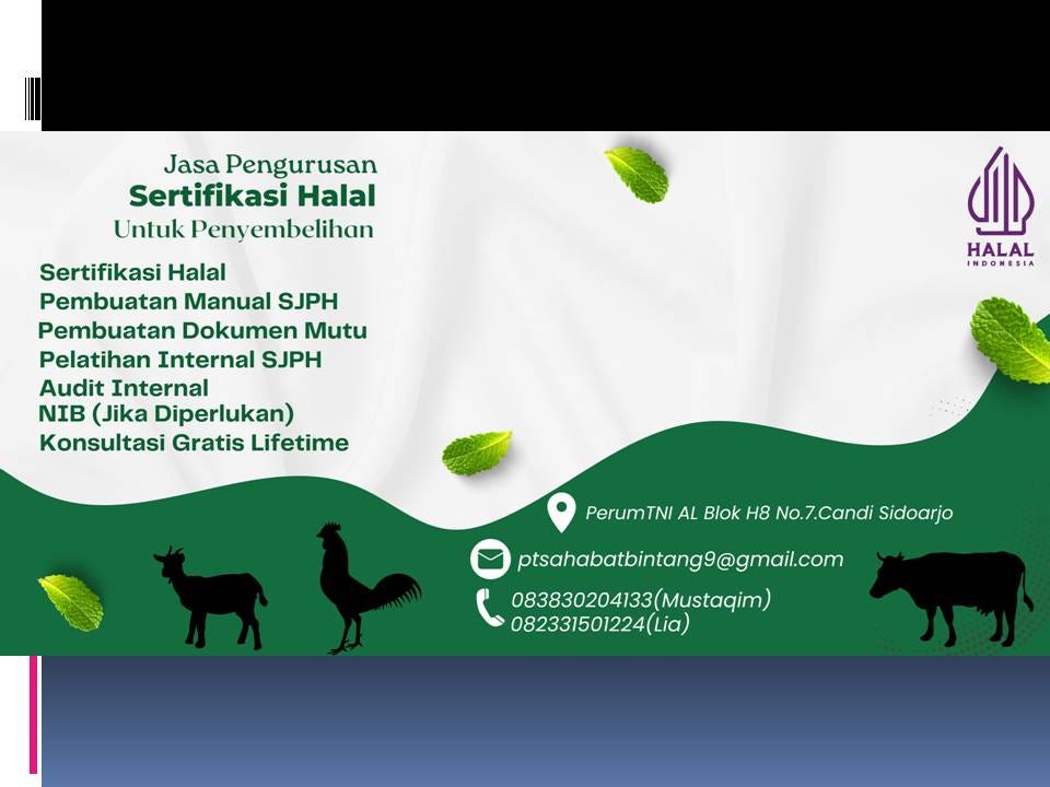 WA:083830204133 Perizinan Termurah Halal Penyembelihan Kec.Sedati,Kab.Sidoarjo - WahyuKusuma ...