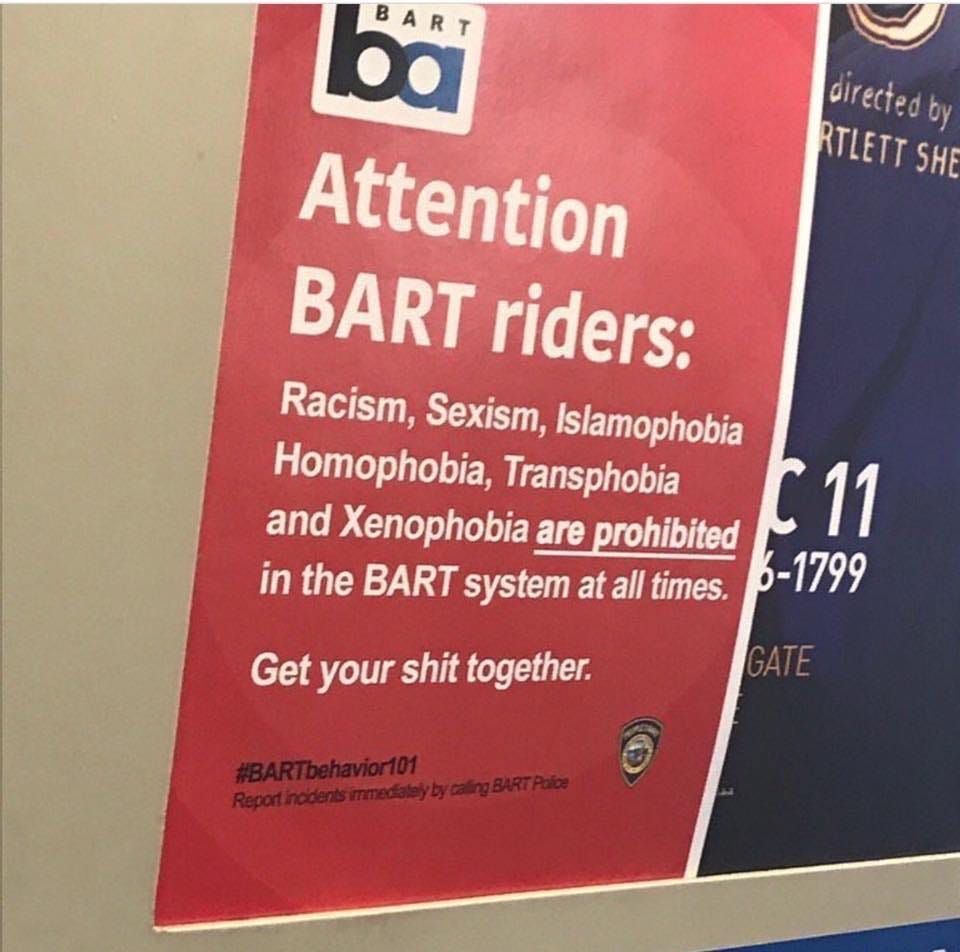 Fake BART Poster Polices Our Thoughts | by Book of Ours | Medium