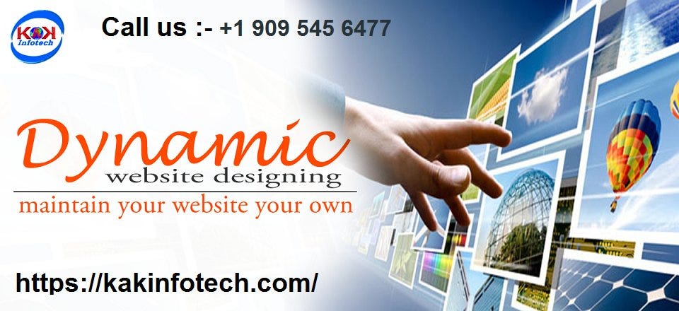 Dynamic Website Design and Development starting at $8/mo | by Martina ...