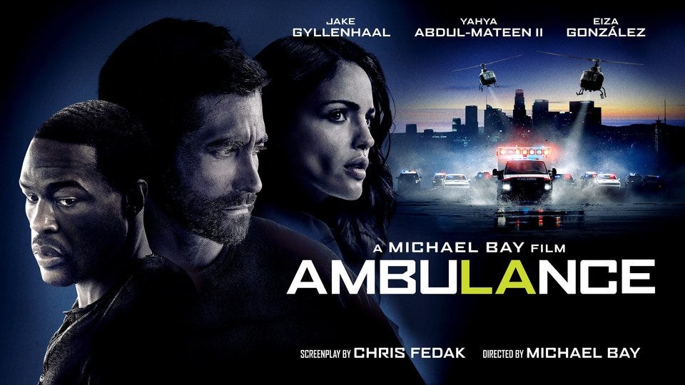 AMBULANCE — Review. Michael Bay is a goddamn cinematic… | by ...