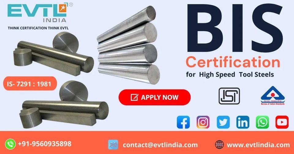 Guiding efficiently in your BIS certification process: - Evtlindia - Medium