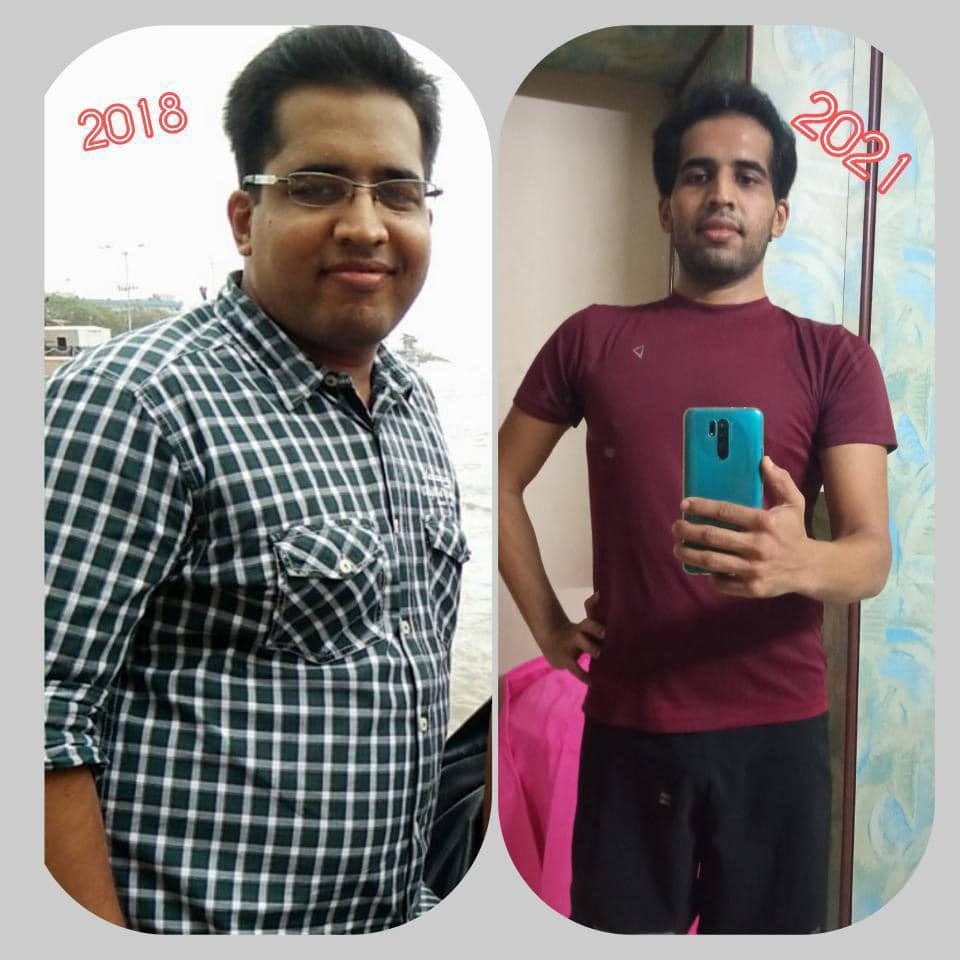From Fat to Fit. From bulky 87 kgs in 2018 to fitter 62… | by Mumbai ...
