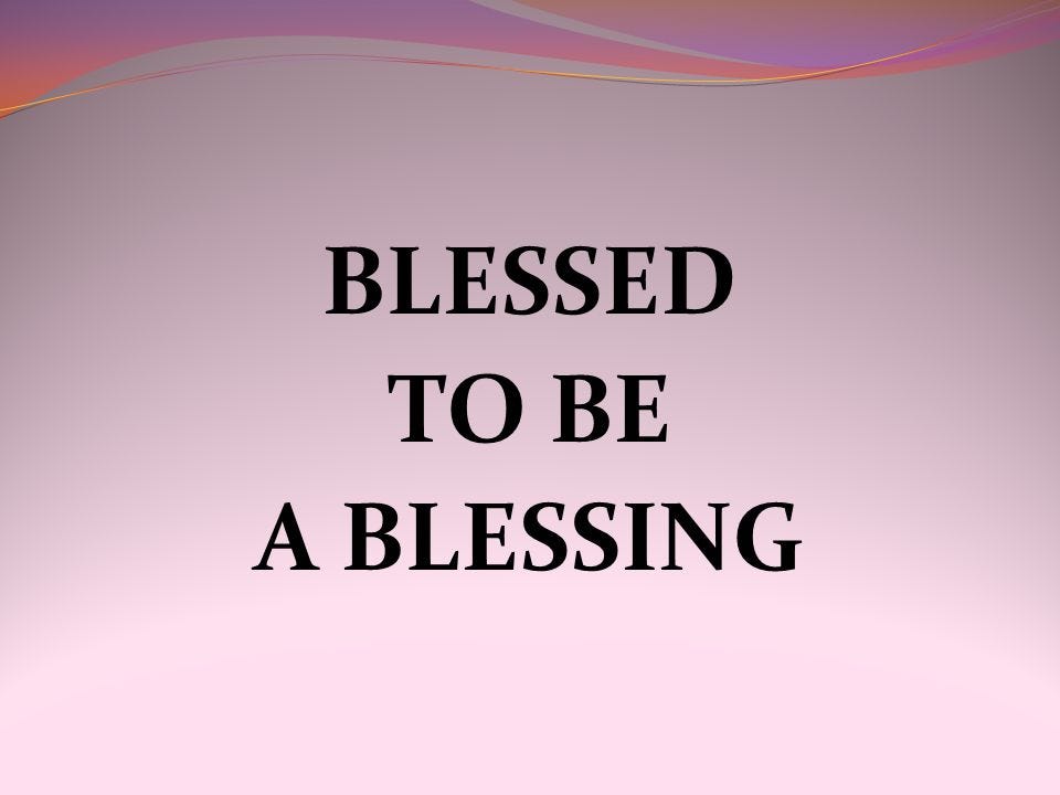 You Are a Blessing Given to Other People! | by Michael Richmond Duru ...