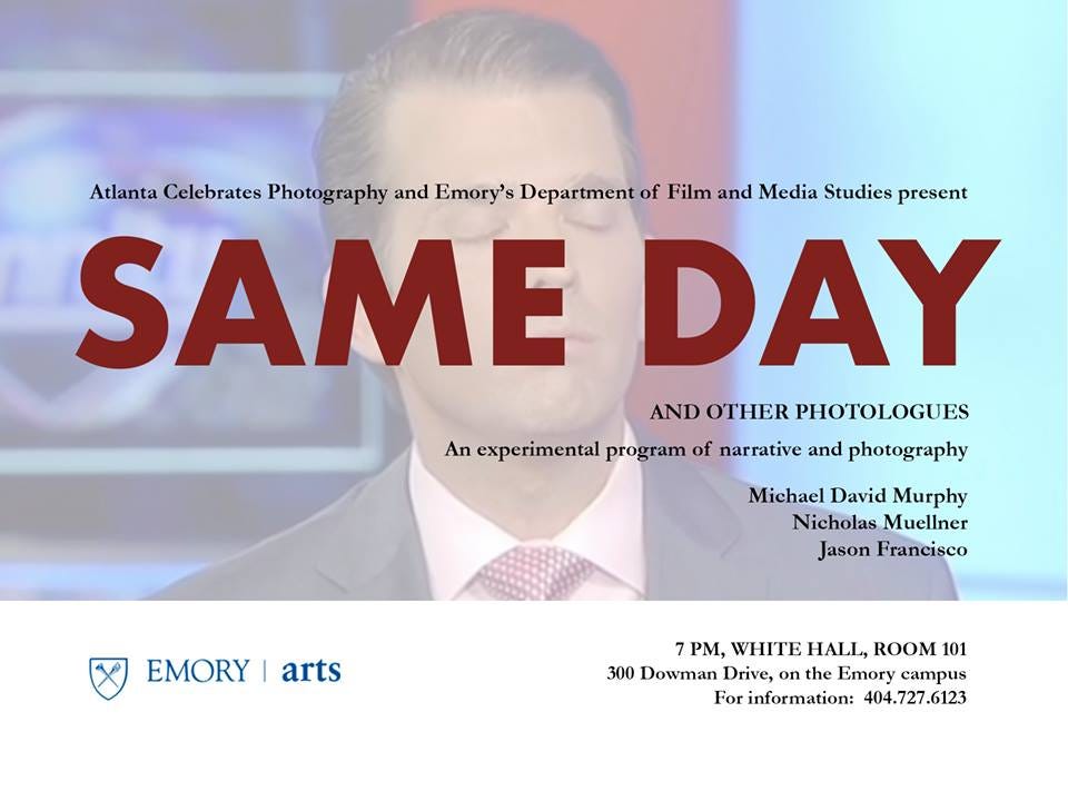 “SAME DAY” — a Photographic Performance for Right Now | by Michael ...