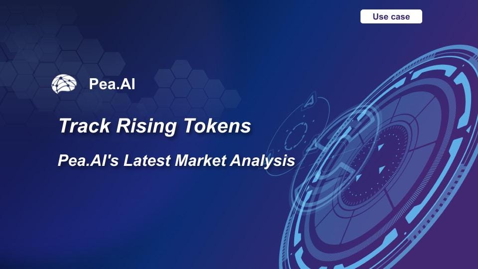 Track Rising Tokens: Pea.AI’s Latest Market Analysis | by Pea.AI | Medium
