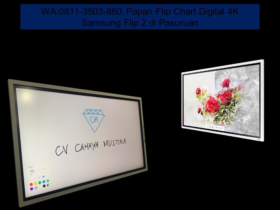 WA:0811–3503–860, Papan Flipchart Digital 55 Inch Samsung Flip 2 di ...