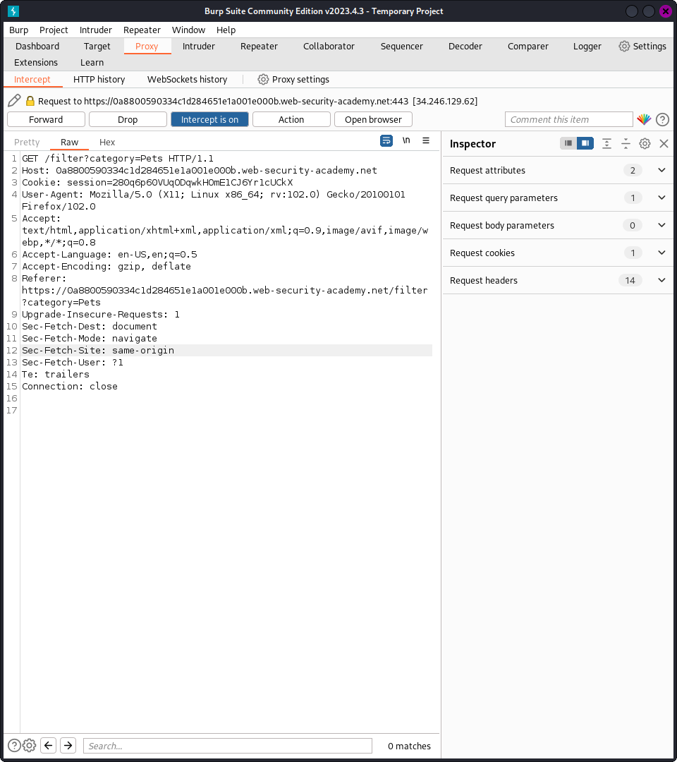 Lab Sql Injection Attack Listing The Database Contents On Non Oracle Databases By Aessam 0397