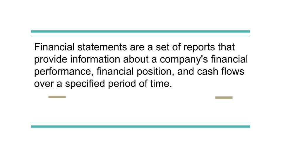Financial Statements?. Financial statements are a set of… | by IBC Bee ...