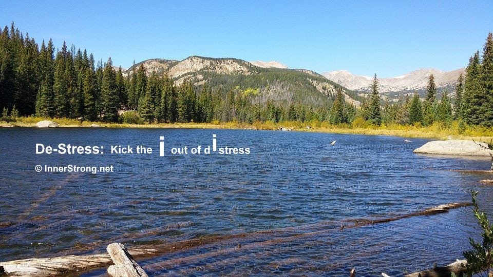 De-stress: Kick the ‘I’ out of d‘i’stress | by Kaivi Kumar | Medium