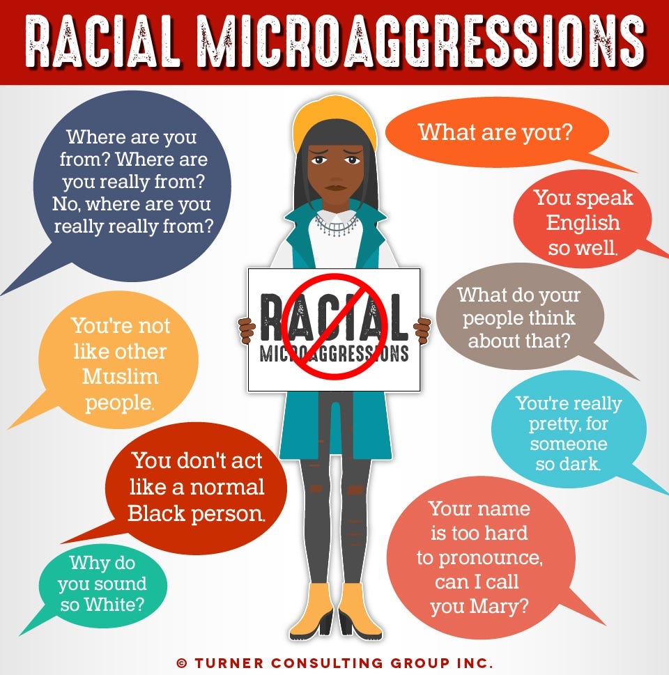 This Isn’t Political. Subtle racism. Micro-Aggressions. While… | by ...