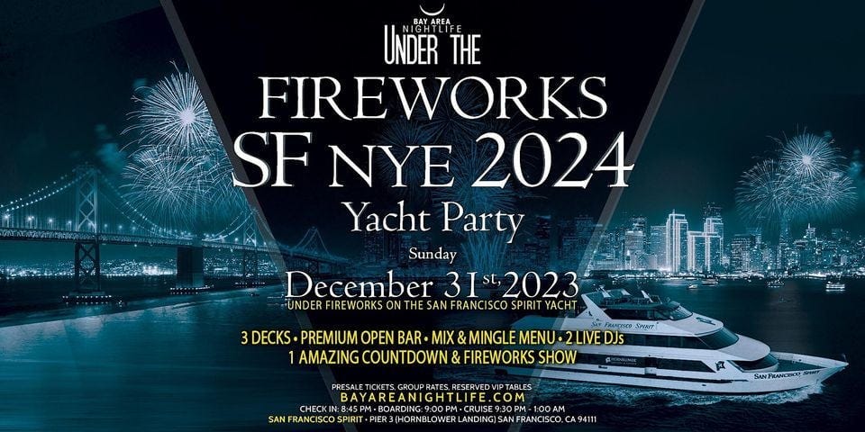 Live, 2024 New York New Year’s Eve Fireworks Party Cruise — Official ...