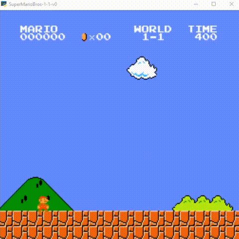 Using Reinforcement Learning To Play Super Mario Bros On