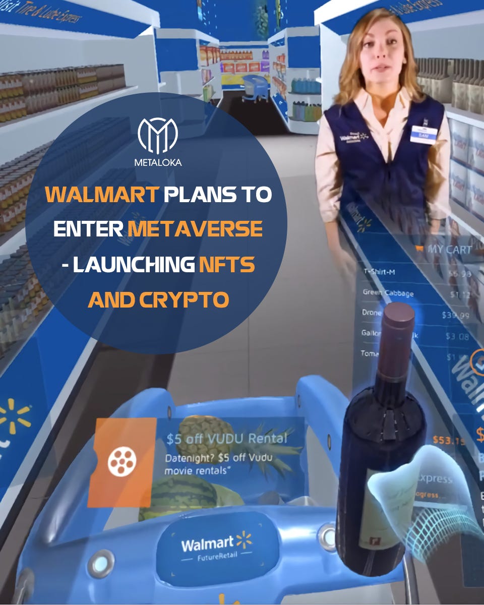 Walmart Plans To Enter Metaverse Launching Nfts And Crypto Metaloka