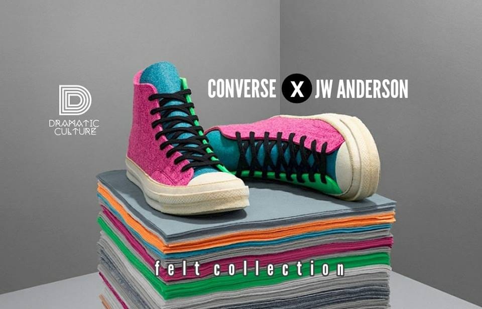 CONVERSE X JW ANDERSON 《 Felt Collection 》 | by Dramatic Culture | Medium