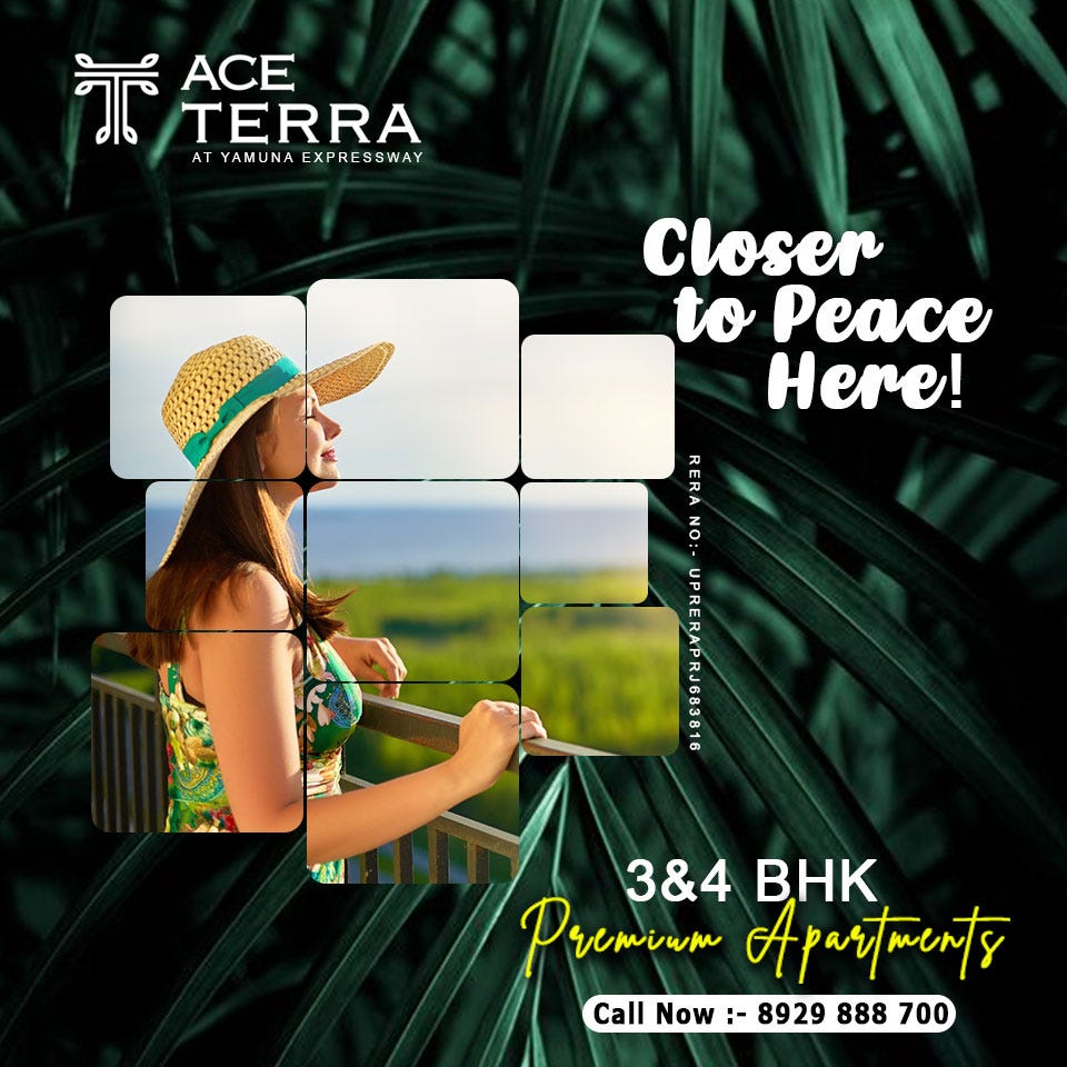 Unlocking Luxury Living: Discover ACE Terra’s 3/4 BHK Flats on Yamuna ...