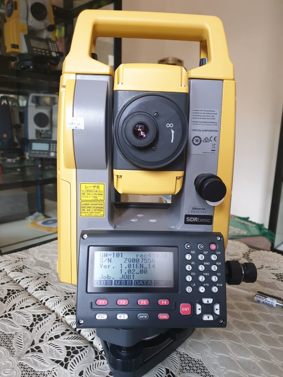 Total Station Topcon GM-101. Jual Total station Topcon GM-101 Total ...
