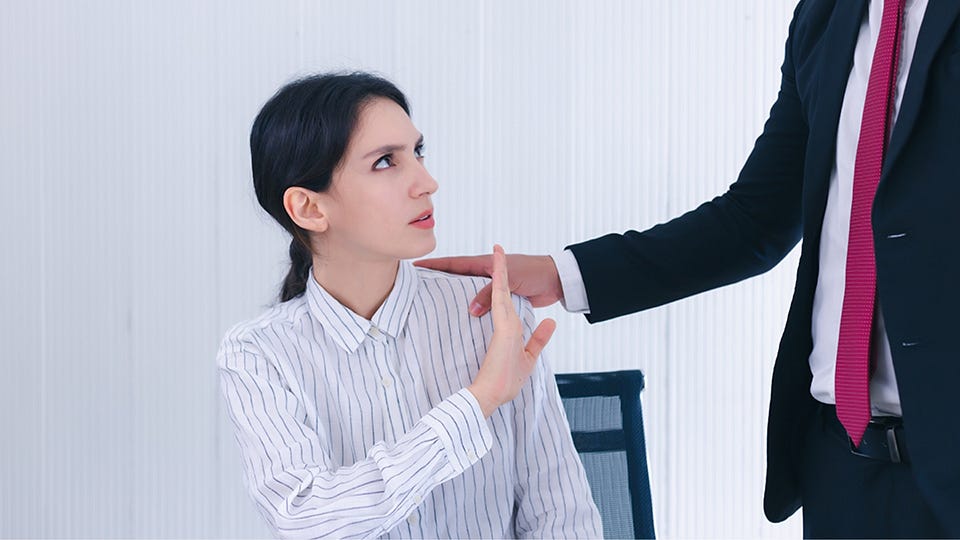 Harassment is any improper and unwelcome conduct that might reasonably ...